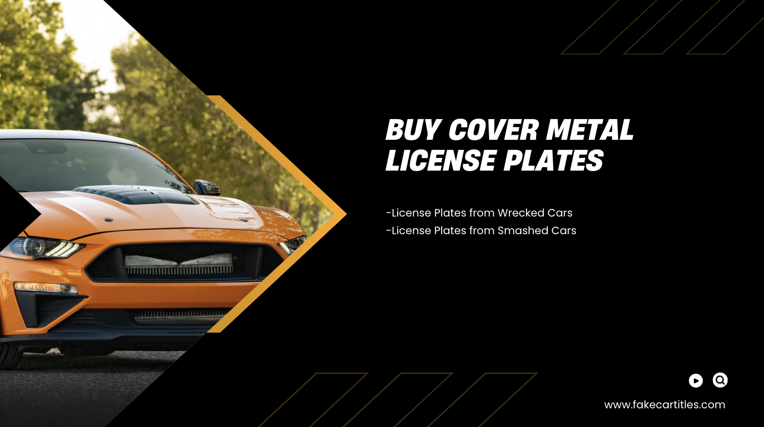 Why Fake Metal License Plates Are Taking Over Online Markets